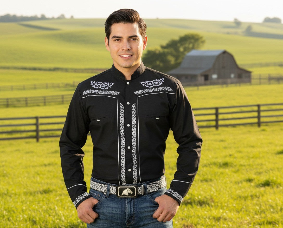 Men's Traditional Western Shirt – familywesternwear.com